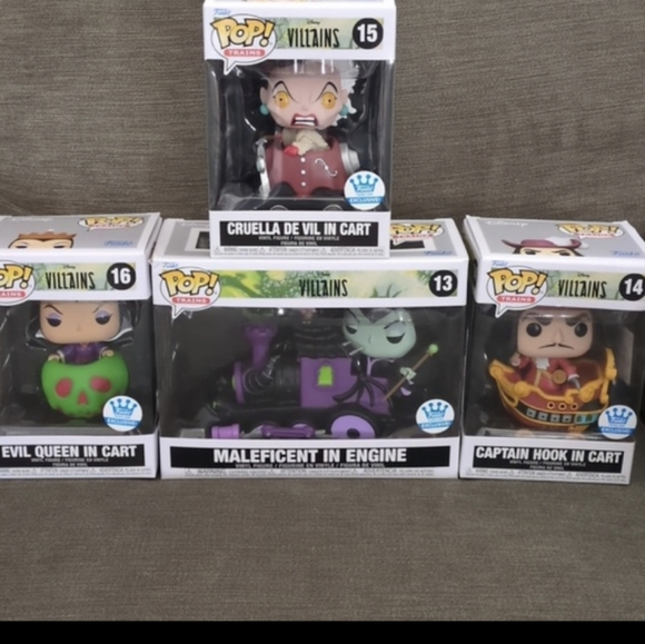Funko | Toys | Funko Trains Villains Set | Poshmark